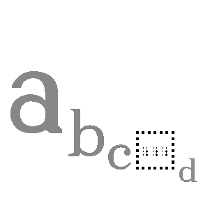 Math Search : subscript with subscript with subscript indicator