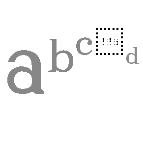 Math Search : superscript with superscript with subscript indicator