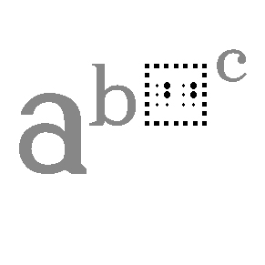 Level indicators (superscripts and subscripts) : superscript indicator ...